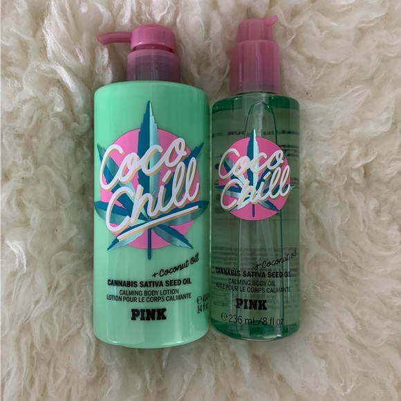 PINK Victoria's Secret | Bath & Body | New Vs Pink Coco Chill Body Care ...